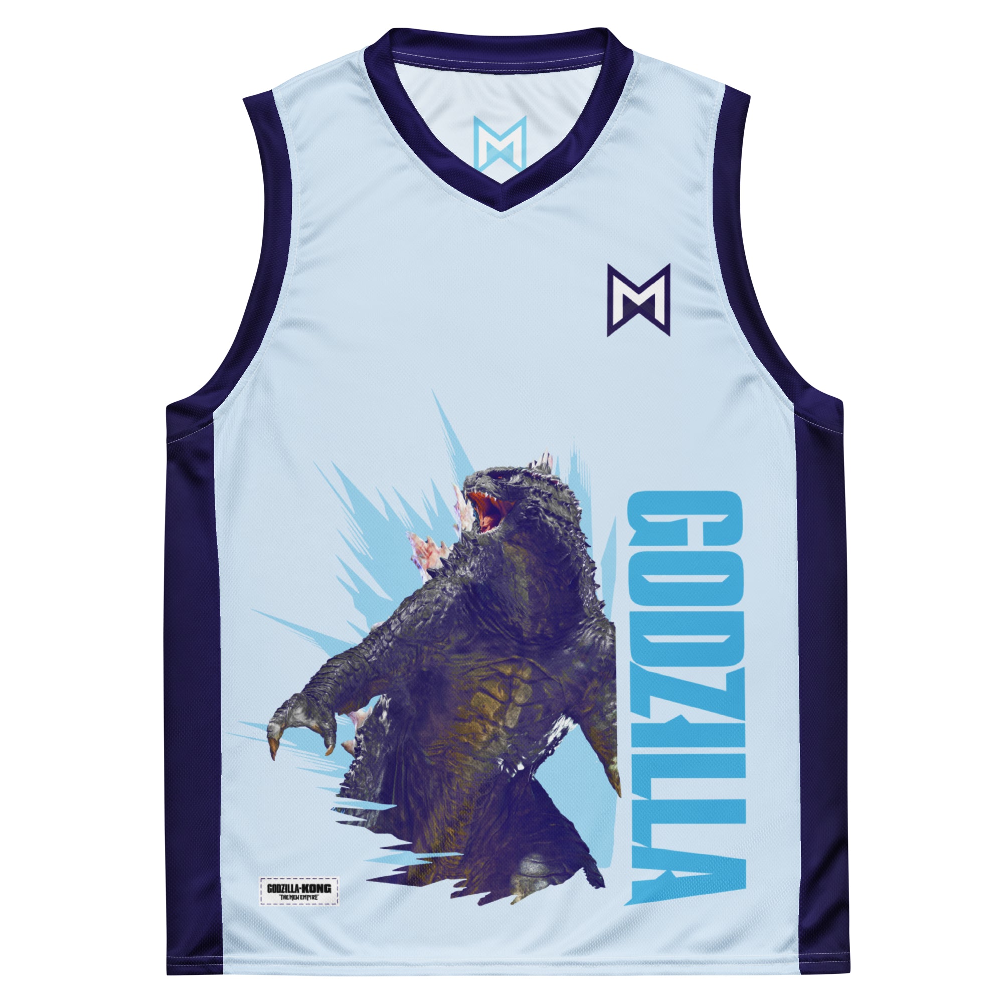 Monsterverse Godzilla x Kong: Team Godzilla 54 Basketball Jersey
